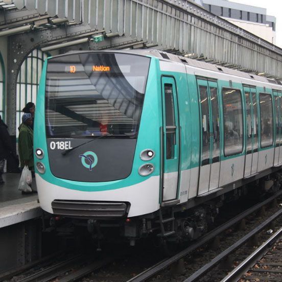 Paris U-Bahn-Plan - U-Bahn Karte - Paris Metrolinien